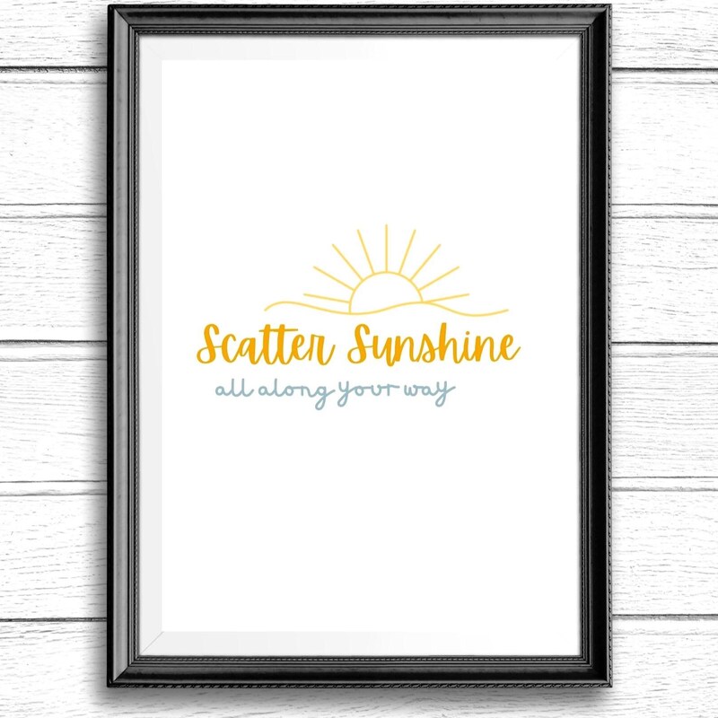 Scatter Sunshine - Etsy