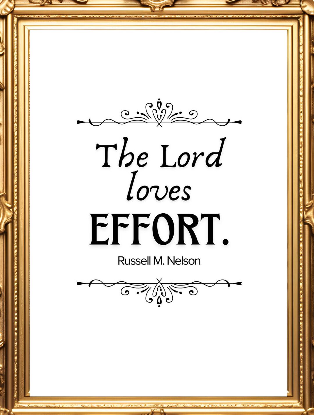 Downloadable LDS Printable Inspirational Quote I Printable/downloadable ...