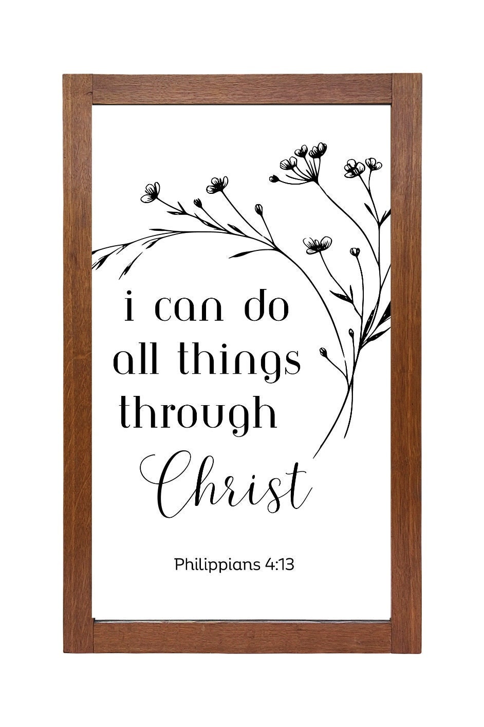 Downloadable LDS Art Bible Verse Printable Wall Art, Inspirational Wall ...