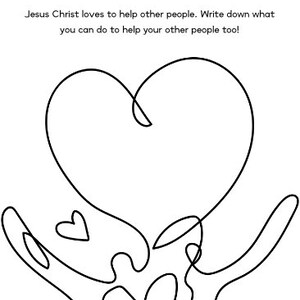 General Conference Activity Inspirational Kids Packet - HUGE ...