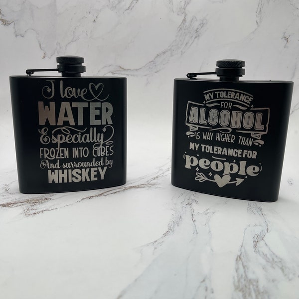 Funny Flask Sayings - Etsy