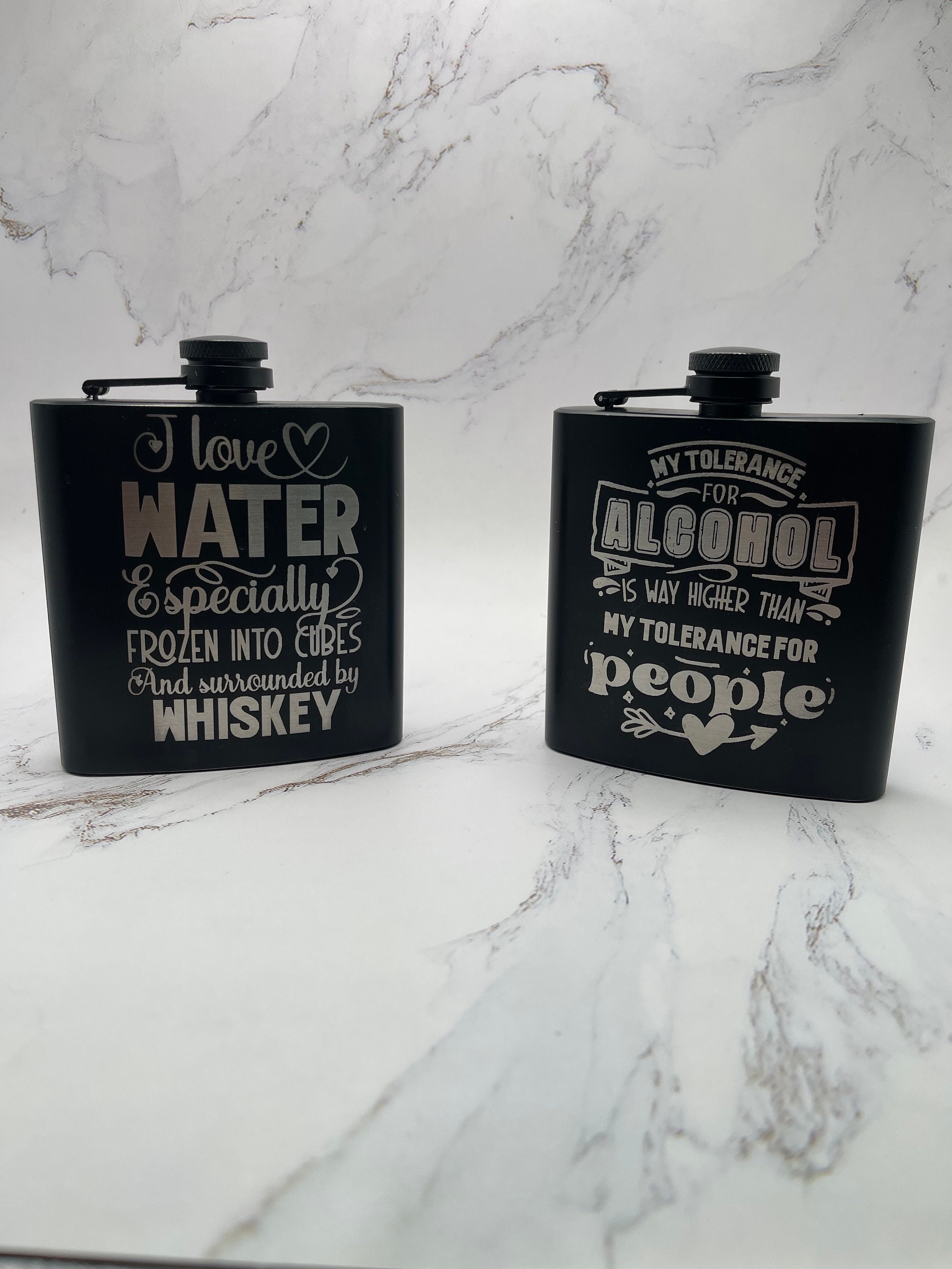 Flask Engraved Stainless Steel Funny Sayings Flask Gift - Etsy