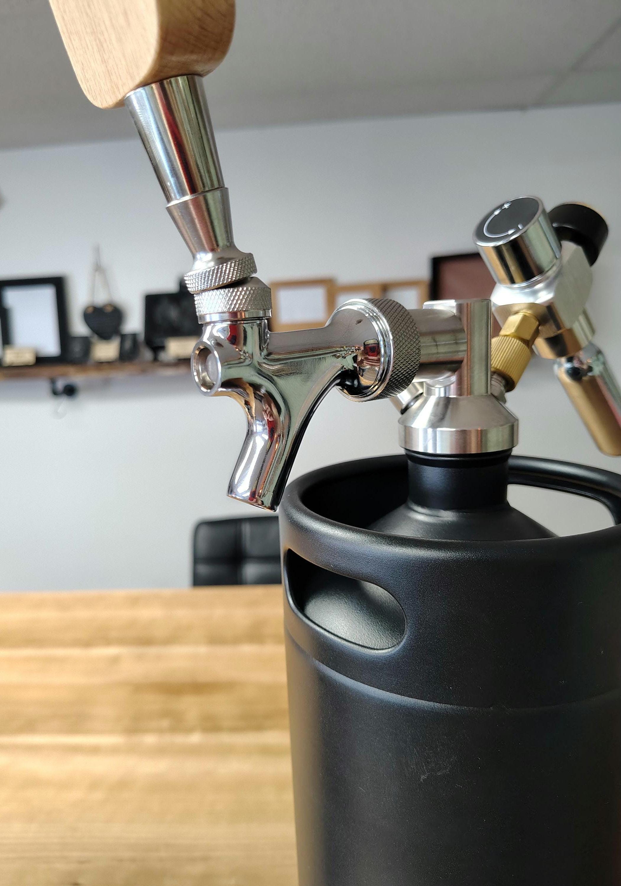 Personalized 128oz Stainless Steel Mini Keg With Optional Custom ...