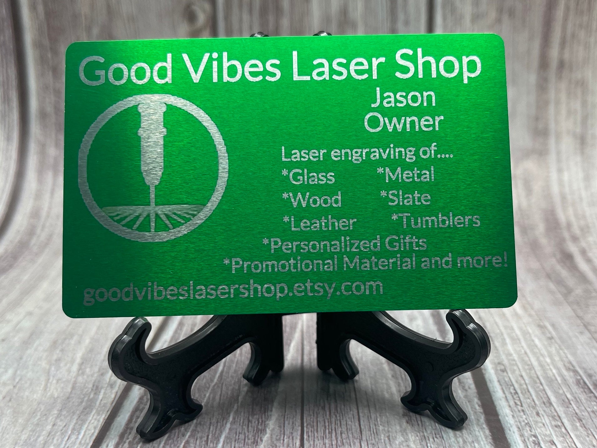 Custom Laser Engraved Metal Business Cards Single Or Double Etsy custom-laser-engraved-metal-business-cards-single-or-double-etsy
