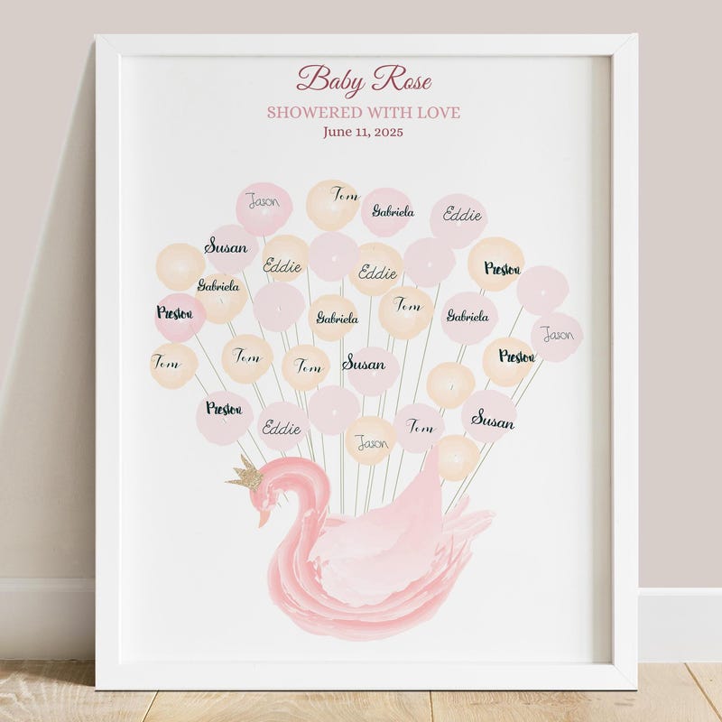 Swan Signature - Etsy