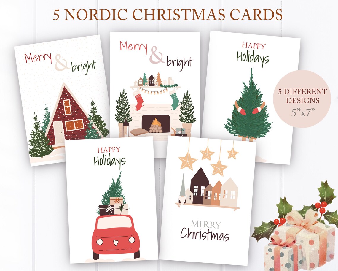 Advent Calendar Numbers Printable, Christmas Countdown Instant Download ...