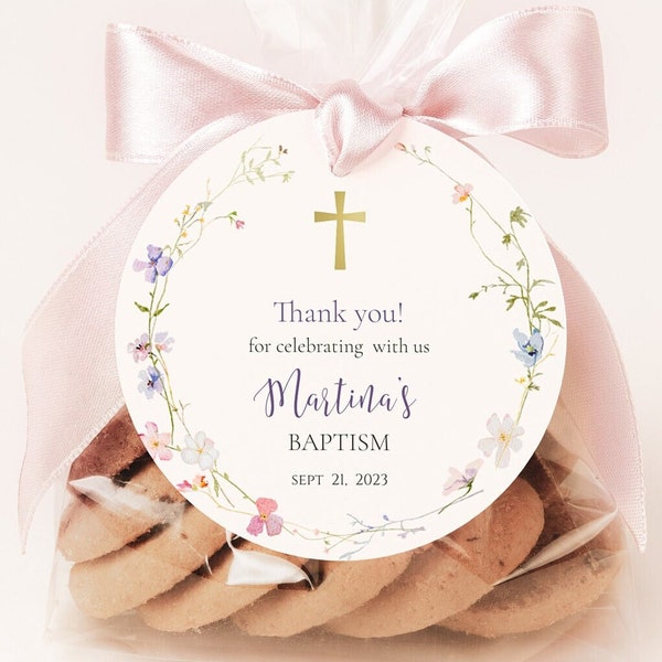 Baptism Tag - Etsy