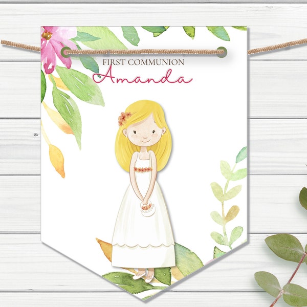 Communion Banner - Etsy
