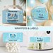 Soccer Pool Birthday Food Labels Template, Soccer Pool Party Place Card ...