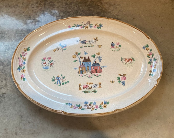 Vintage International China Heartland Farmhouse Stoneware Dinnerware ...