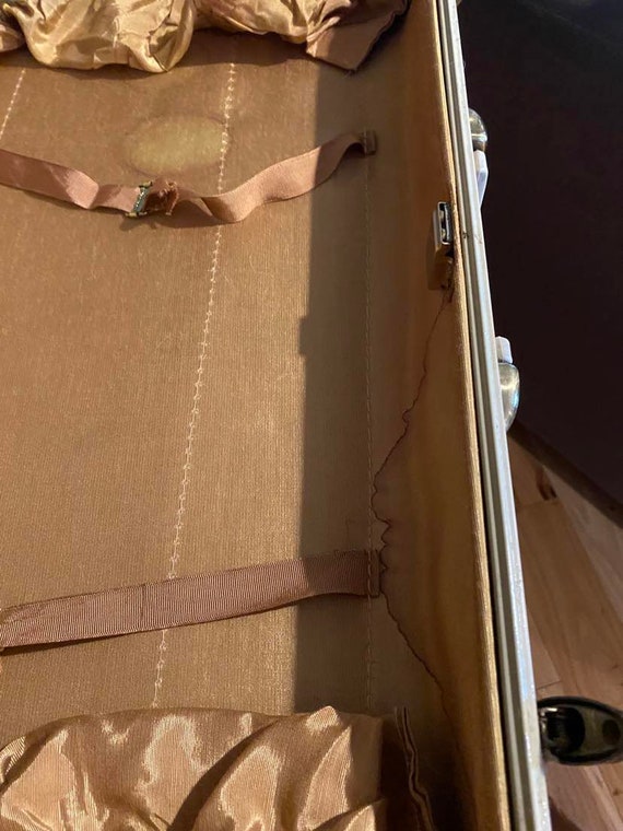 Vintage Samsonite Streamlite Beige Marble Hard Shell … - Gem