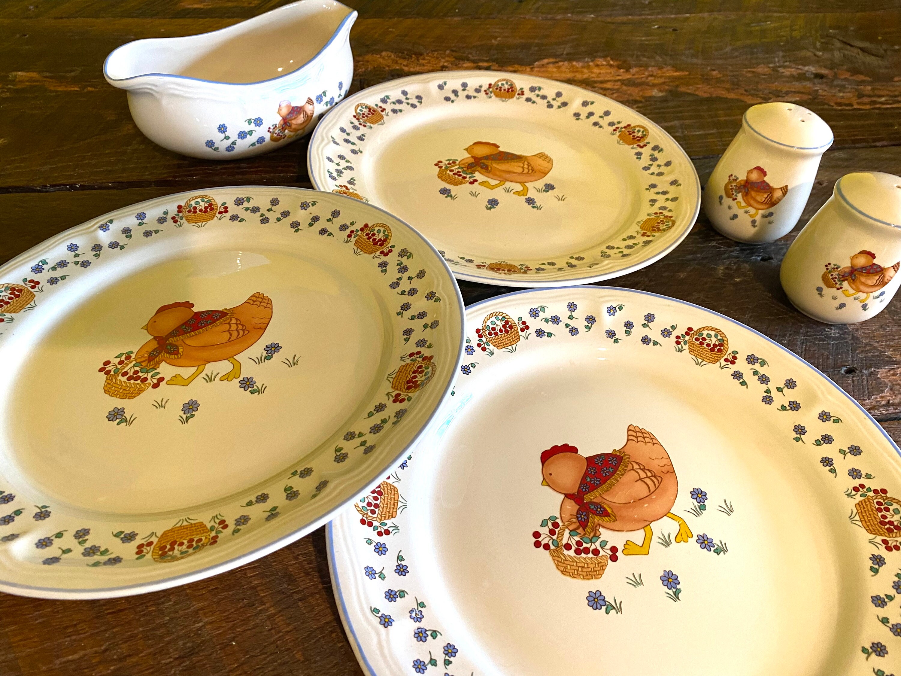 Vintage Newcor Henrietta 4036 by Peggy Jo Ackley Dinnerware Replacement ...