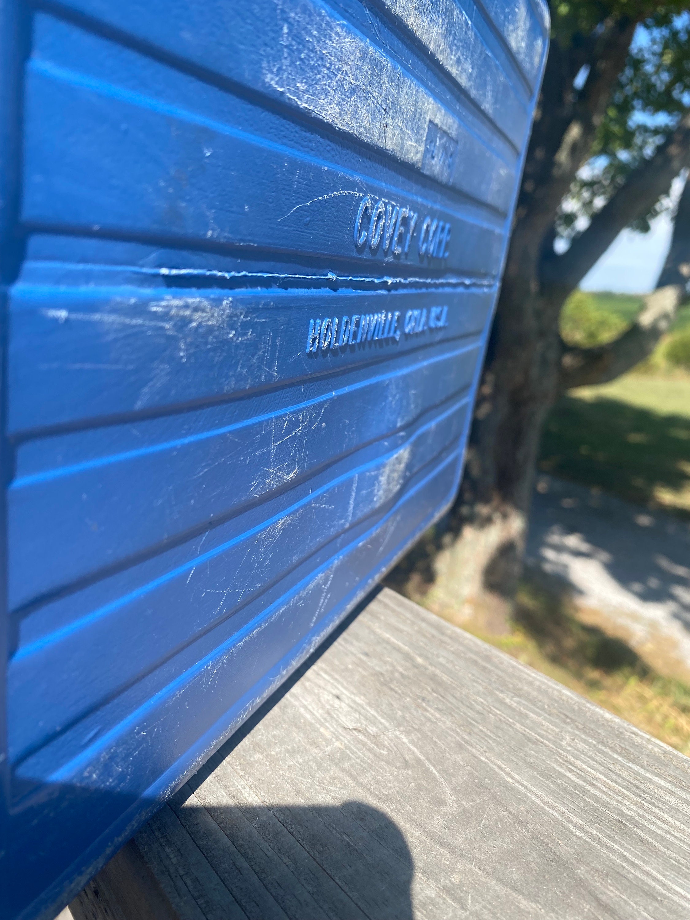 Vintage Pepsi Cooler 80s Pepsi Logo Blue and White Cooler Covey Corp ...