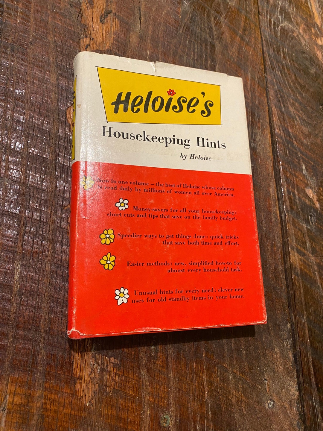Vintage Heloise's Housekeeping Hints by Heloise, 1963 Fourth Printing ...