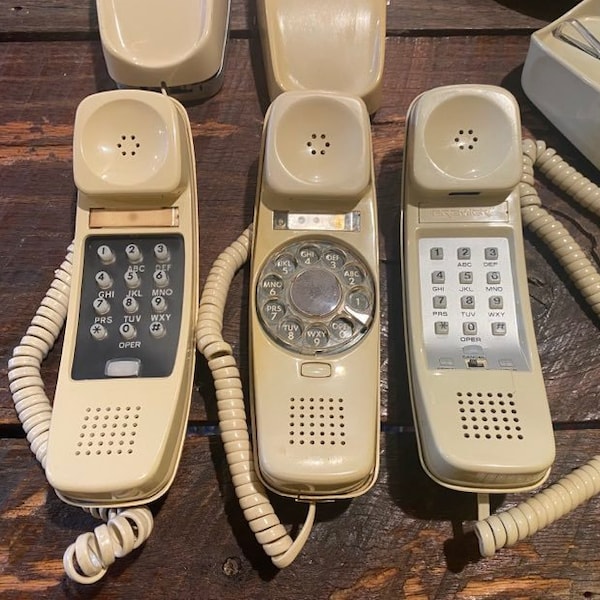 Vintage Desk Phone - Etsy