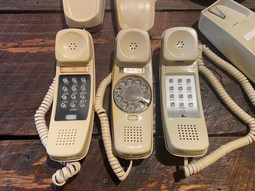 Vintage 1980s Desk or Wall Mount Telephones - Etsy