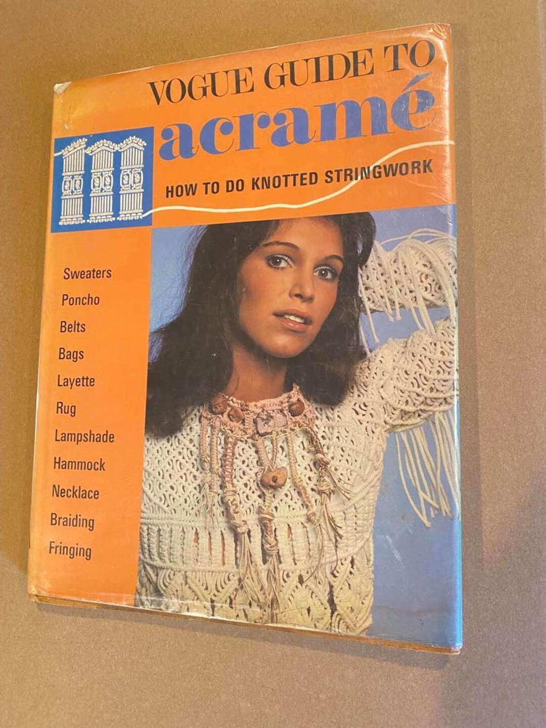 Vintage 1973 Vogue Guide to Macrame Book - Etsy