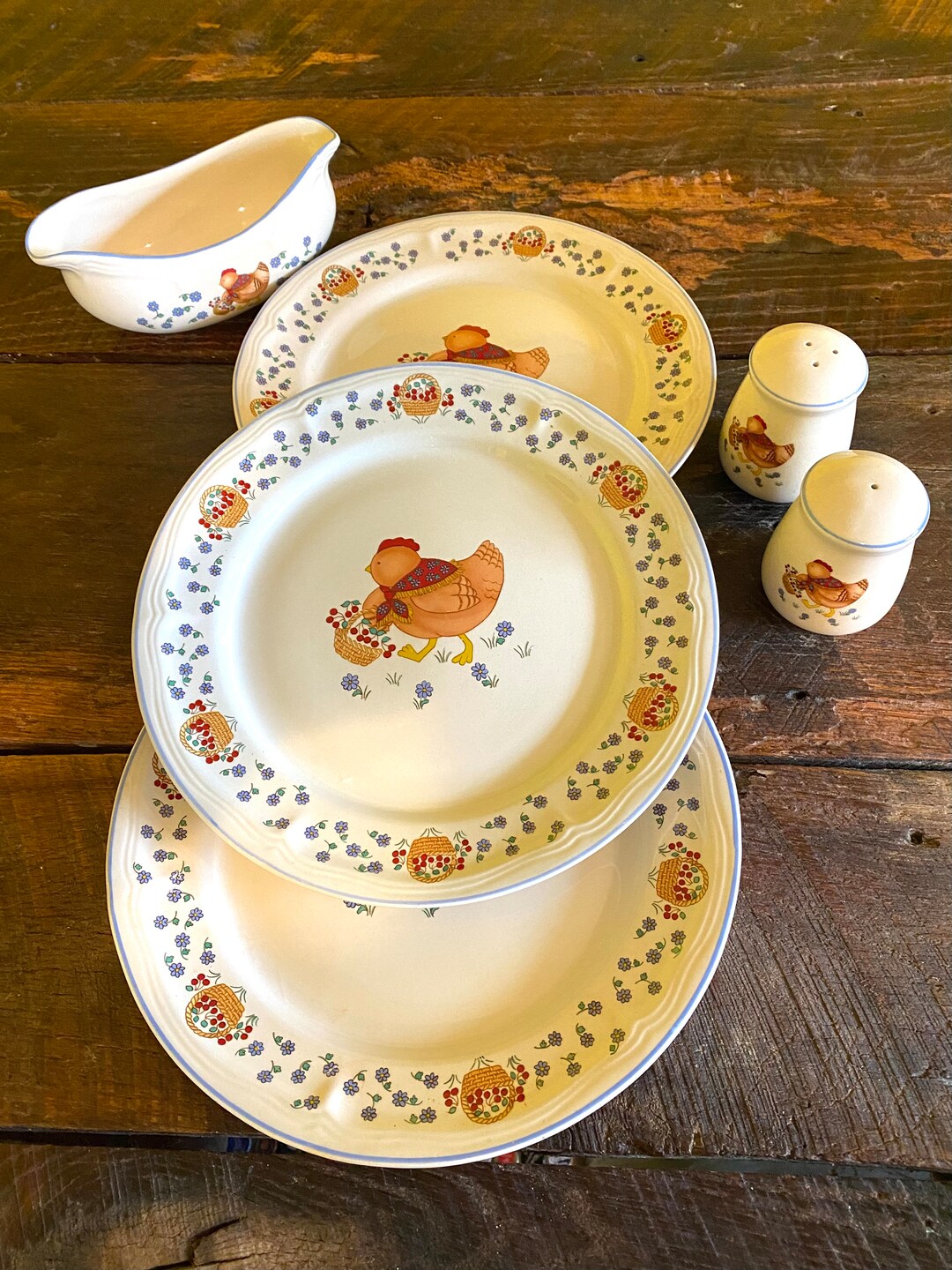 Vintage Newcor Henrietta 4036 by Peggy Jo Ackley Dinnerware Replacement ...