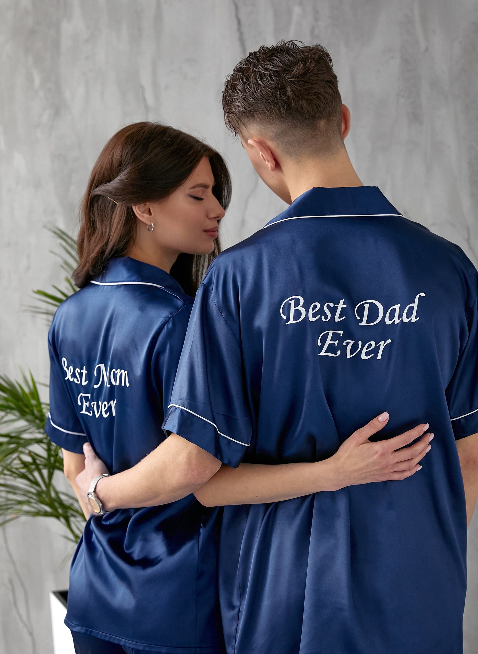 Mr and Mrs Custom Satin Pajamas, Groom and Bride Pajamas, Wedding Pjs ...