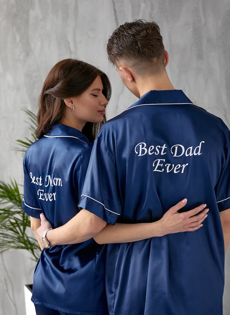 Personalized Pjs With Names Mr and Mrs Pajamas Gift for - Etsy