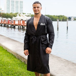 Groom Robe, Groomsmen Robes, Gift for Groom, Wedding Robes, Custom Men ...