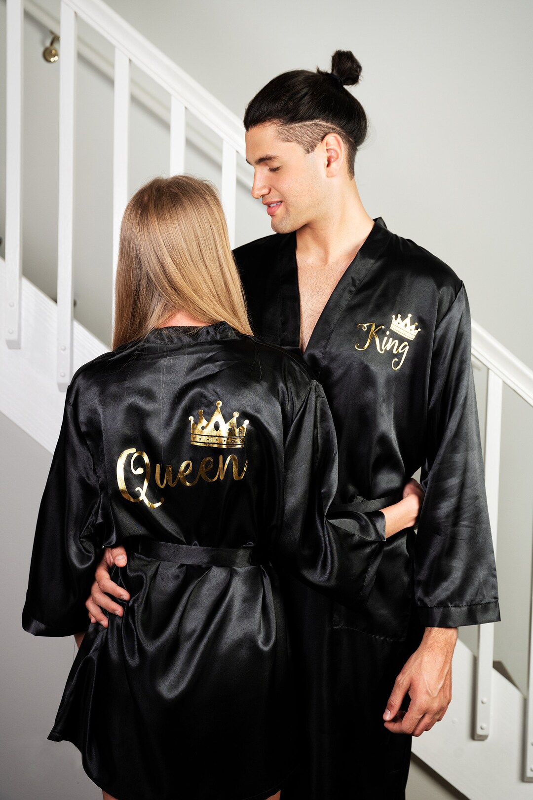 King and Queen Robes, Anniversary Gift, Customized Robes, King and ...