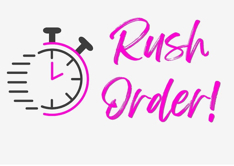 Rush Order - Etsy
