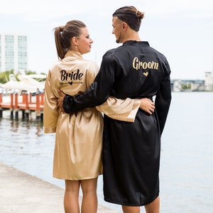 Custom Robes for Women and Men, Personalized Robes, Groom and Bride ...