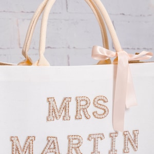 Bride Tote Bag, Bride Gift, Bridal Shower Bachelorette Bags ...