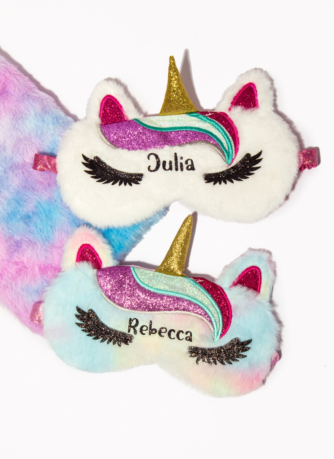 Custom Sleep Mask for Kids, Personalized Eye Mask for Girl, Unicorn ...