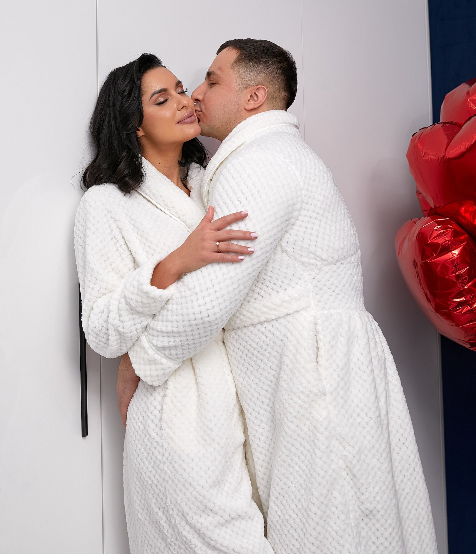 Custom Long Bathrobes, Matching Bathrobes for Couple, Mr and Mrs ...