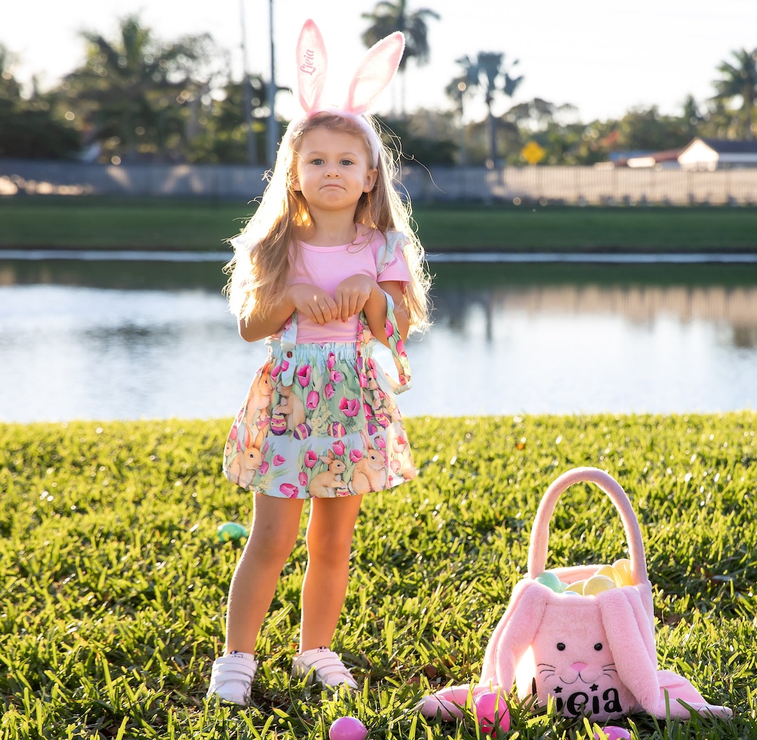 Easter Bunny Dress, Easter Rabbit Custom Dress, Easter Autumn Dress ...