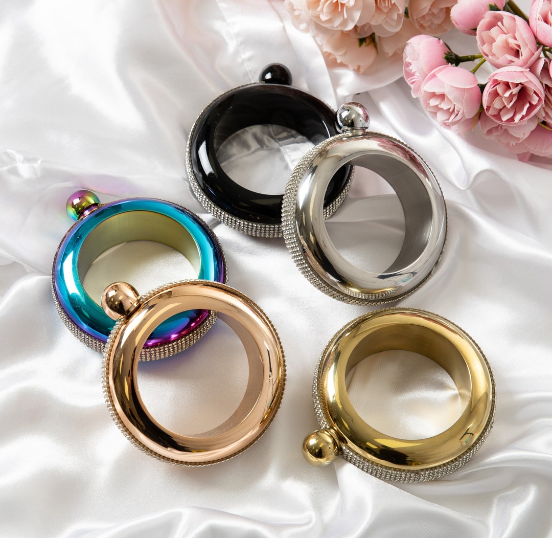 Bachelorette Gifts, Wedding Flasks, Custom Flask Bracelet, Fun Flasks ...