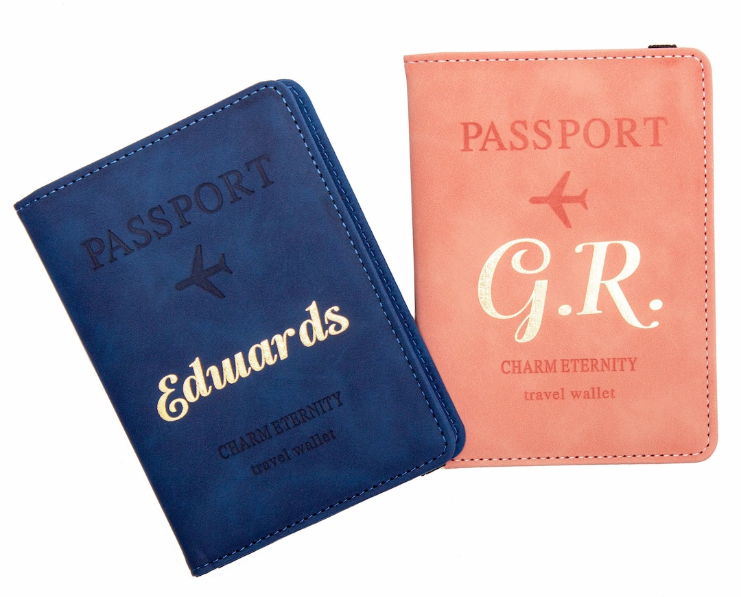 Custom Passport Holder, Personalized Passport Cover, Passport Wallet ...