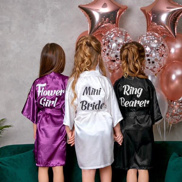 Flower Girl Robes - Etsy