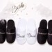 Custom Spa Party Slippers, Bridesmaid Slippers, Bachelorette Gifts ...