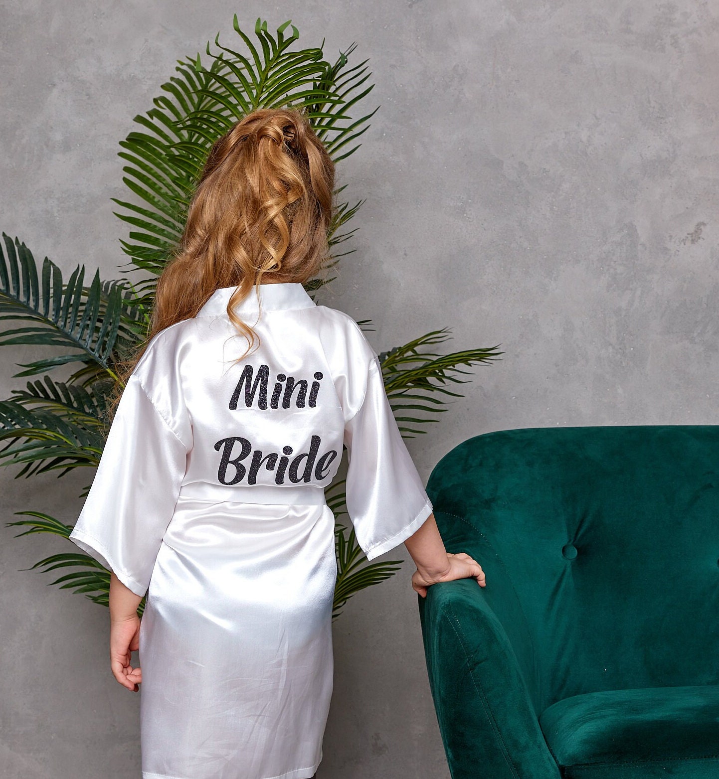 Custom Kids Satin Robes, Spa Kids Party Robes, Personalized Robes ...