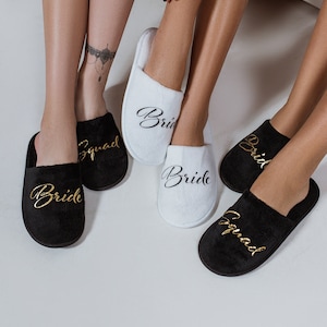 Custom Spa Party Slippers, Bridesmaid Slippers, Bachelorette Gifts ...