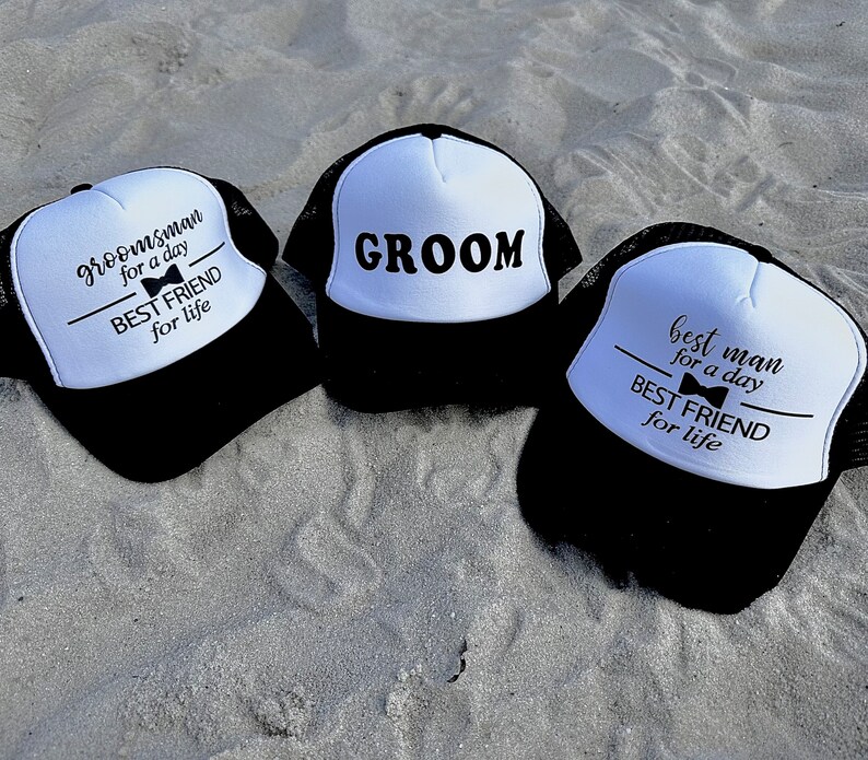 Groom Baseball Caps, Bachelor Party Caps, Groomsmen Caps, Best Man Caps ...