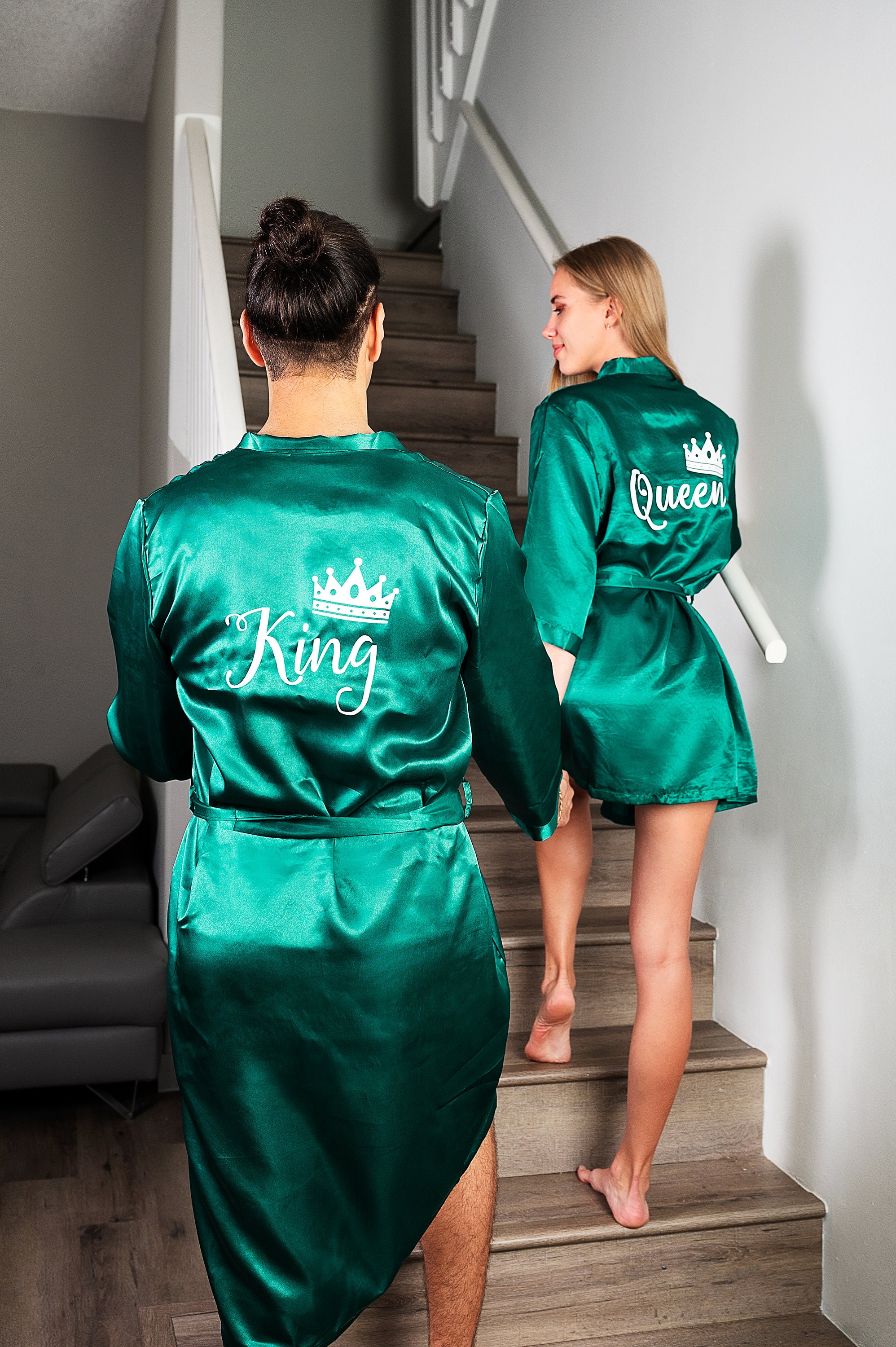 King and Queen Robes, Anniversary Gift, Customized Robes, King and ...