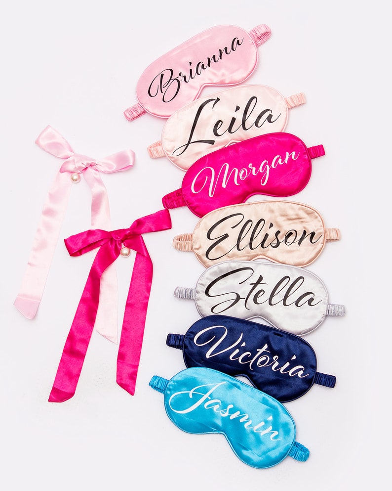 Mrs Custom Sleep Masks, Bridal Mask, Bachelorette /bridesmaids Masks, I ...