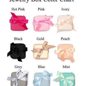 Bridesmaid Jewelry Small Boxes, Custom Jewelry Box With Name ...
