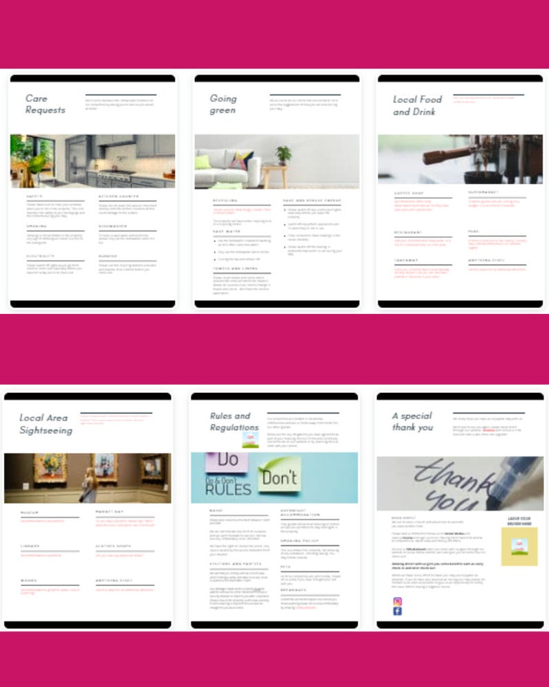 Welcome Pack Template With Canva 'how To' Video | Customer Service ...