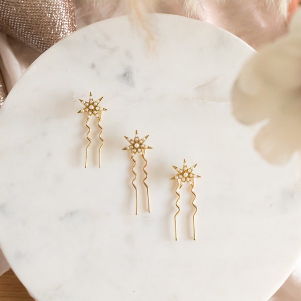 Pearl Hair Pins - Etsy