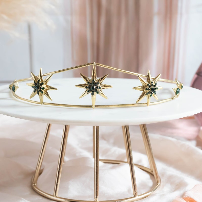 Gold Wedding Tiara - Etsy