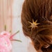 Star Bridal Hair Pins Set for Boho Wedding, Gold Starry Hair Accessory ...
