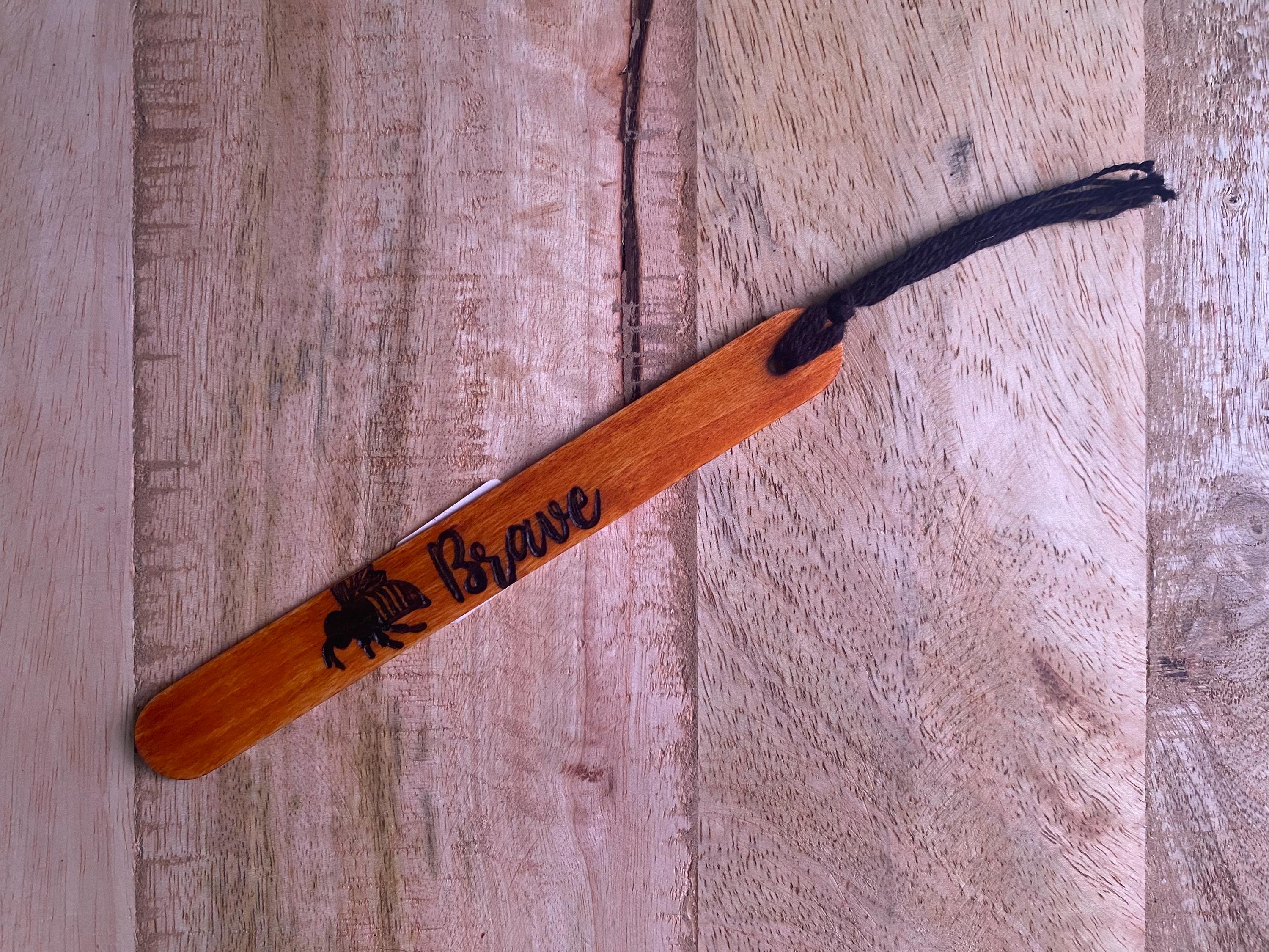 Pyrography Bookmarks - Etsy