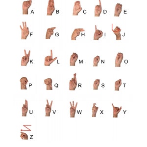 American Sign Language Workbook of Educational Resources (60 Page ...