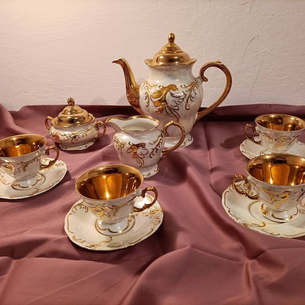 Porcelain Tea Set - Etsy