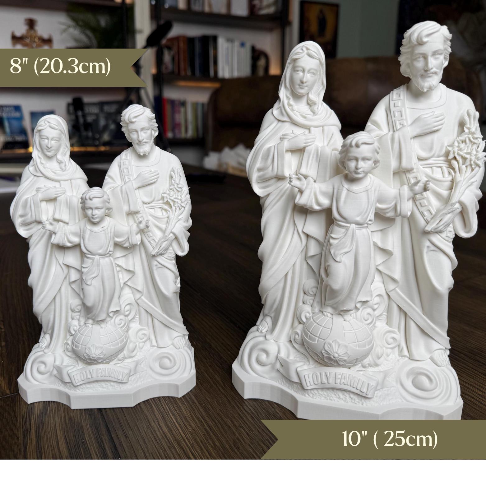 Holy Family Statue Display Stand Alone Decoration for Home Altar ...